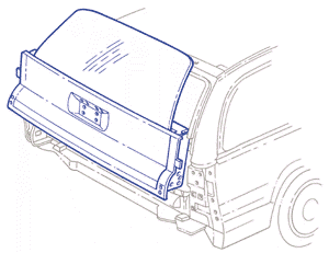 TAIL GATE - PASSENGER CARS/WAGONS