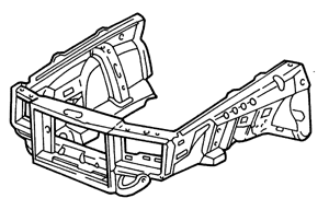COMPLETE FRONT INNER STRUCTURE (Unitized Vehicles)